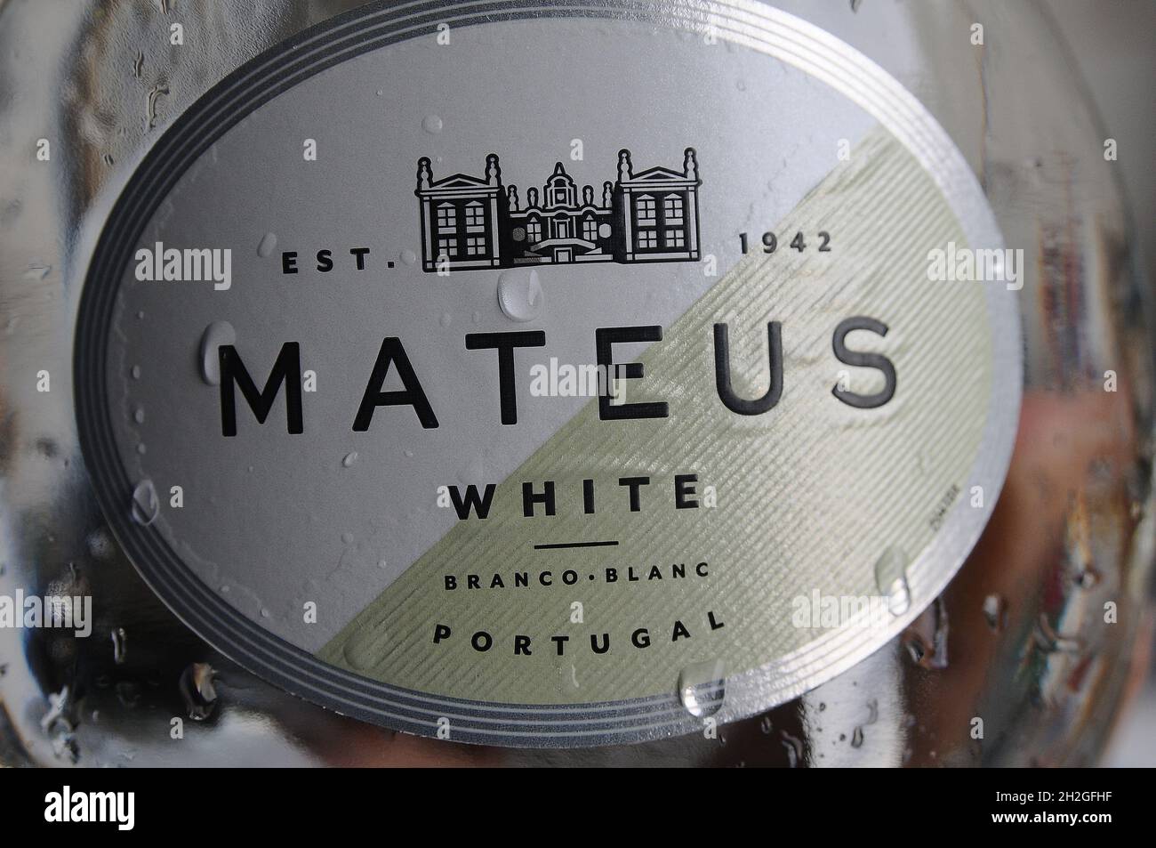 Kastrup/Copenhagen/Denmark./14 October 2021/Mateus white branco blanc ...