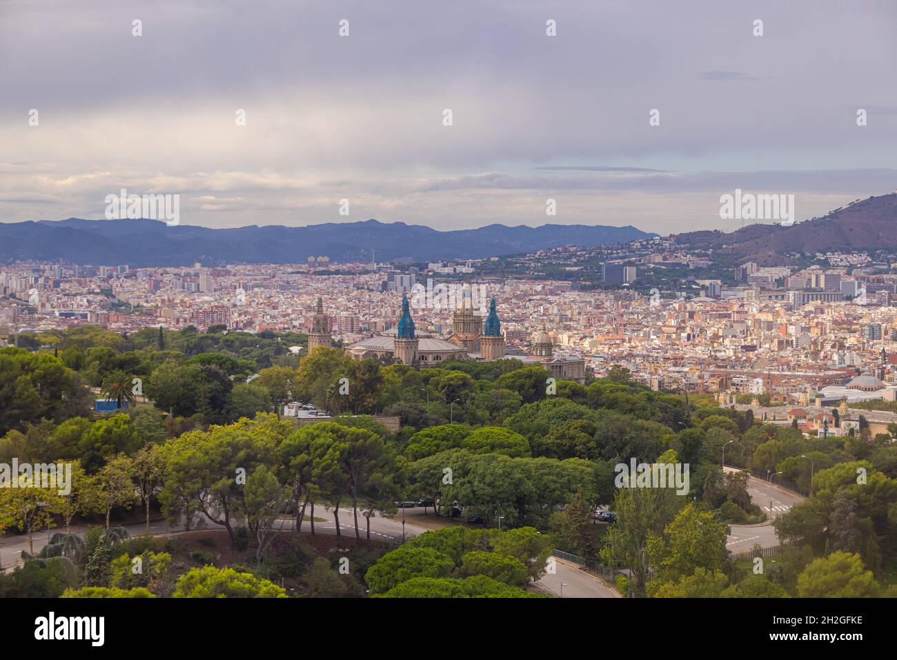 Metropolitan cathedral basilica of barcelona hi-res stock photography ...