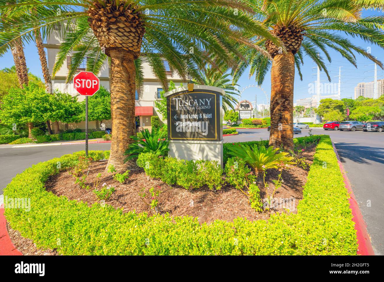 Las Vegas, Nevada, USA - October 1, 2021 Las Vegas Tuscany Suites and ...