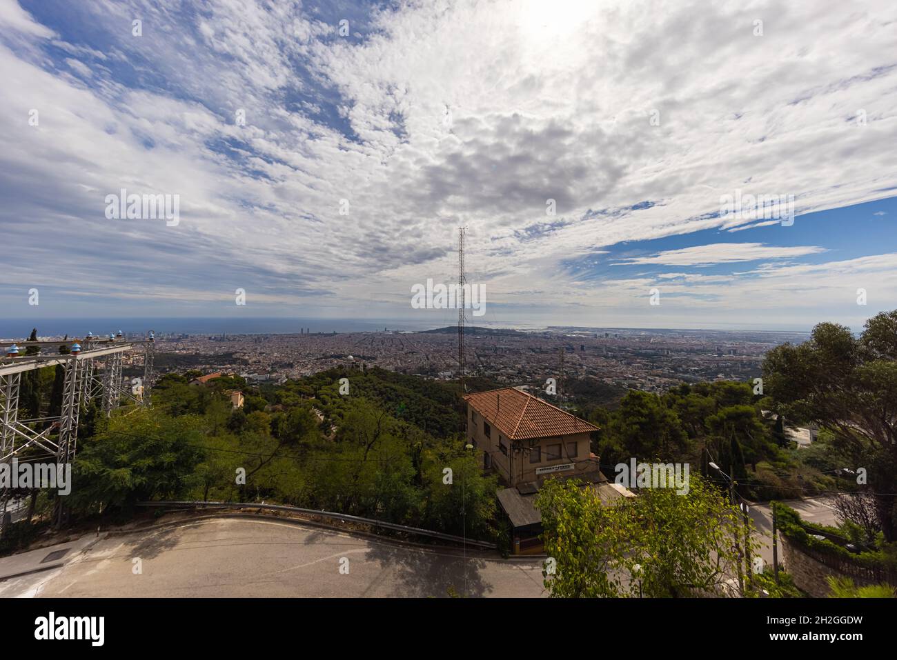 Barcelona wide view hi-res stock photography and images - Alamy