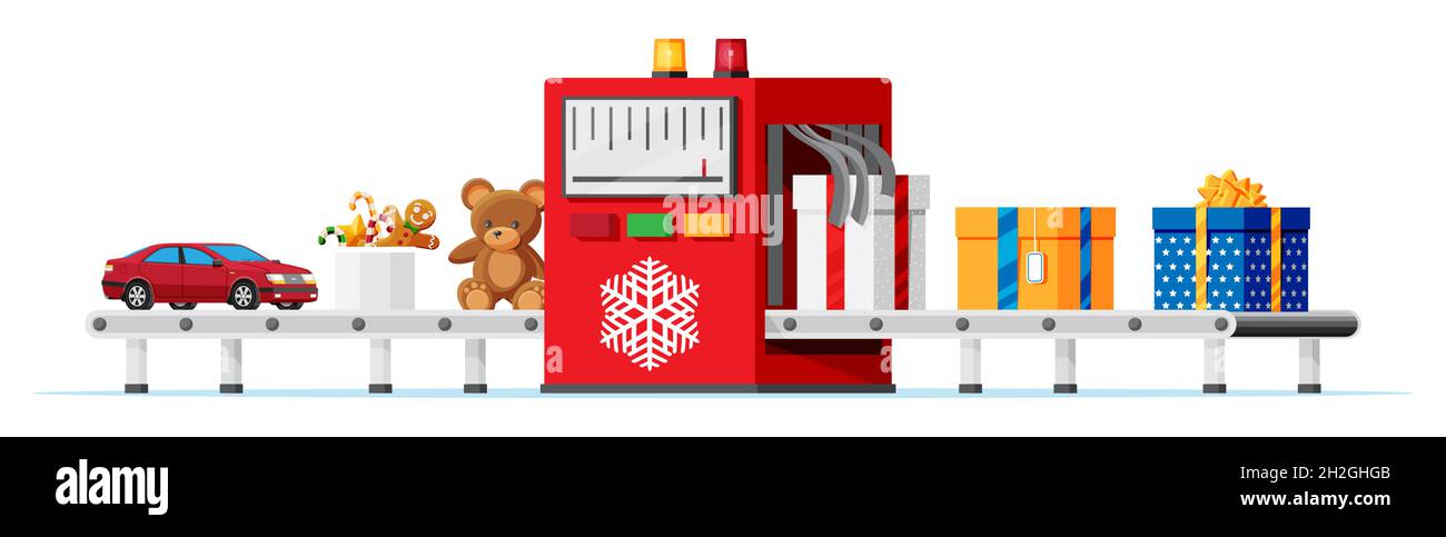 Car factory red car Stock Vector Images - Alamy