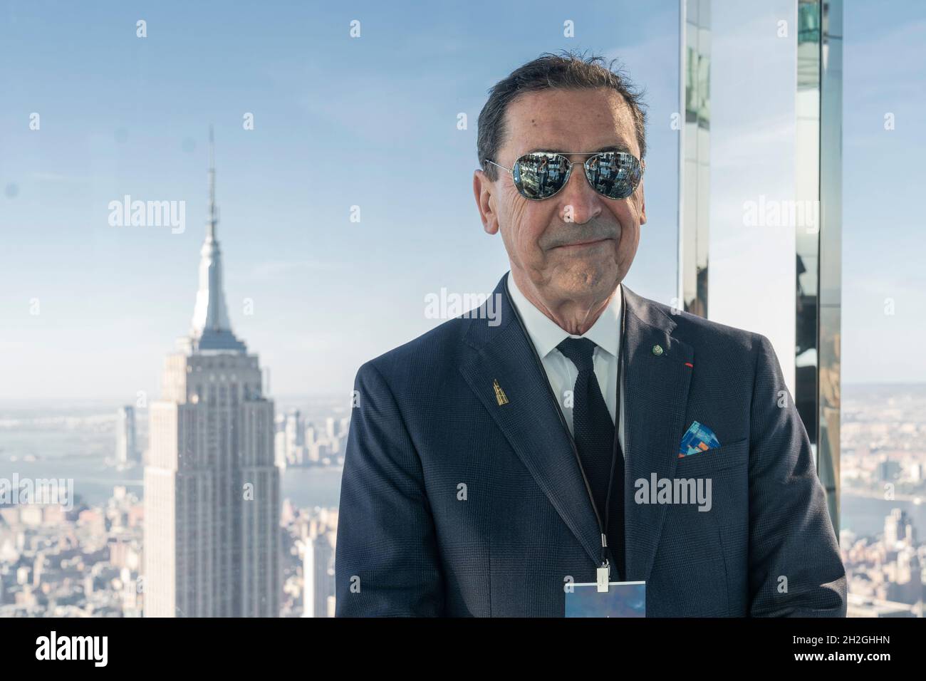 New York, NY - October 21, 2021: FDNY Commissioner Daniel Nigro seen at ...