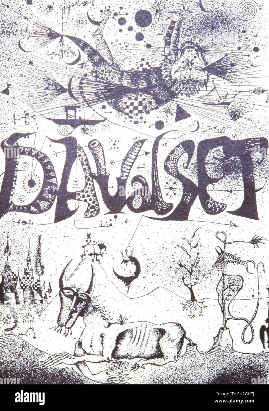 Portada de la revista 'Dau al set', año 1949 Stock Photo - Alamy