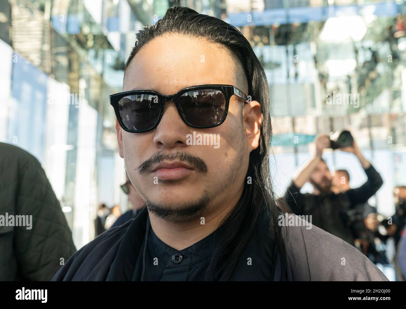 New York, NY - October 21, 2021: Artist Kenzo Digital attends Summit ...