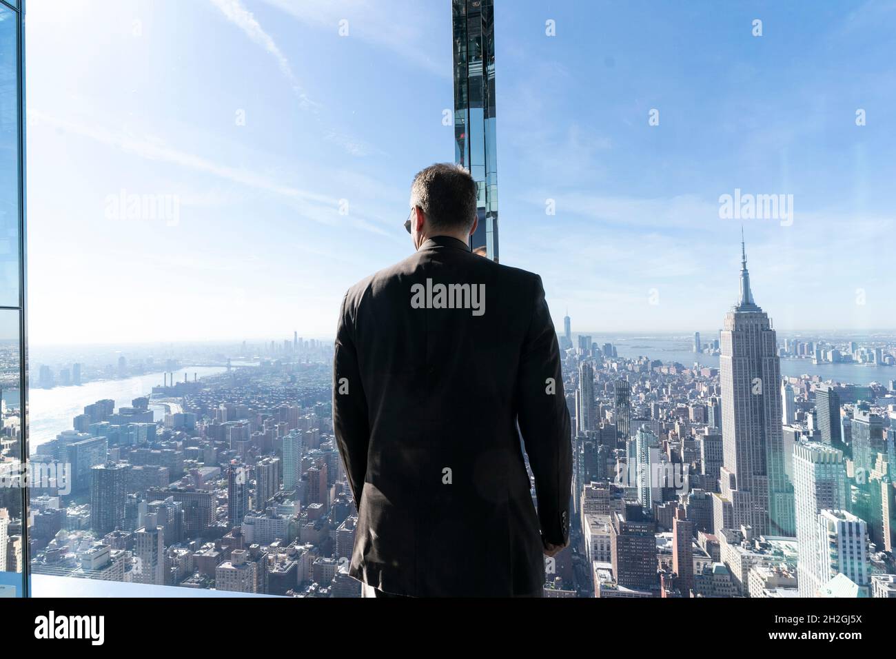 New York, NY - October 21, 2021: NYPD Commissioner Dermot Shea seen on ...