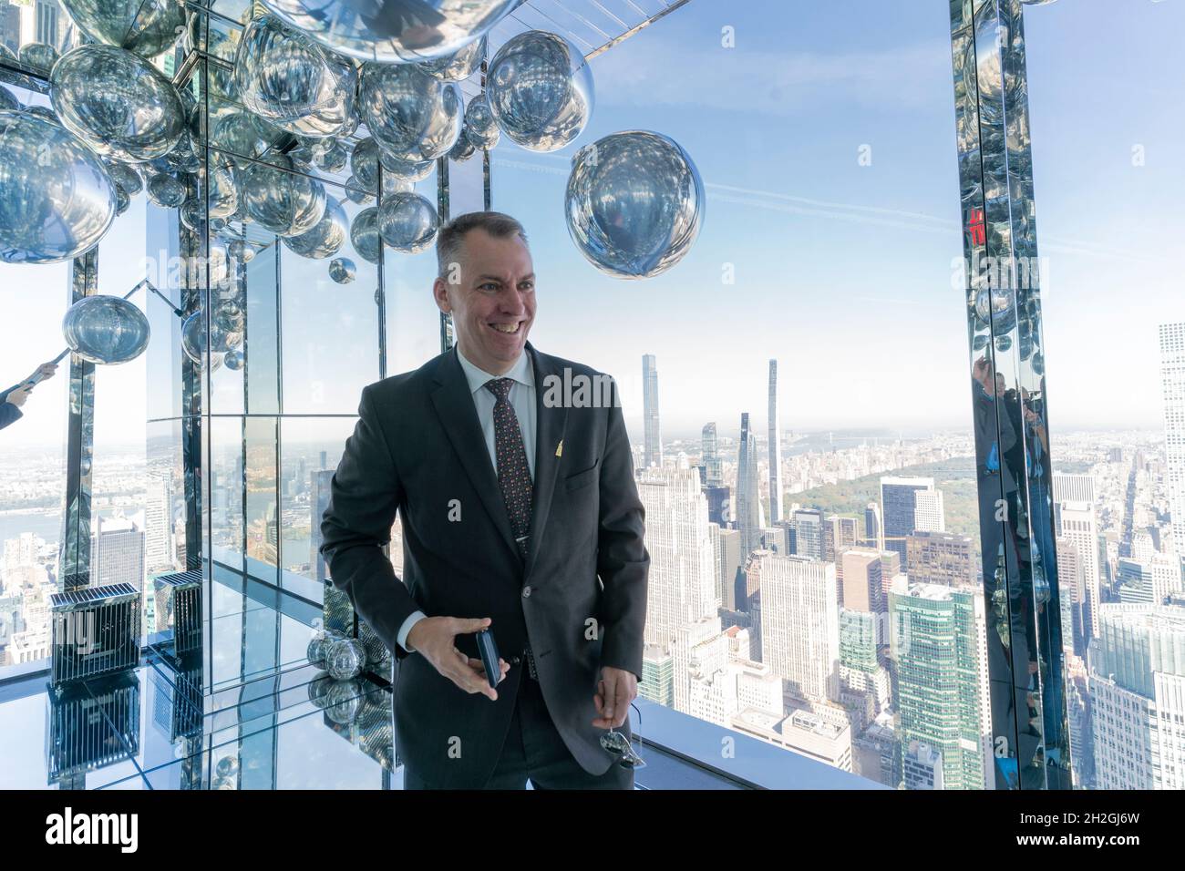 New York, NY - October 21, 2021: NYPD Commissioner Dermot Shea seen on ...