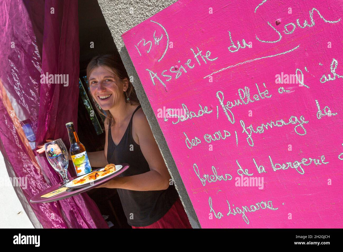 ISERE (38), ECRINS NATIONAL PARK, VILLARD-REYMOND, GITE AUBERGE DE L ...