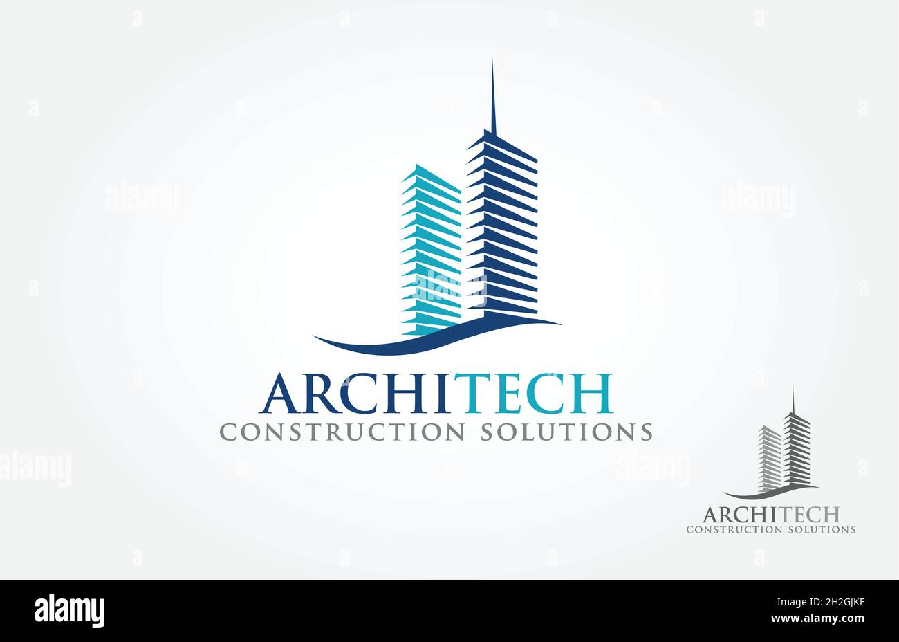 Architech Construction Solutions Vector Logo Template. Architect ...