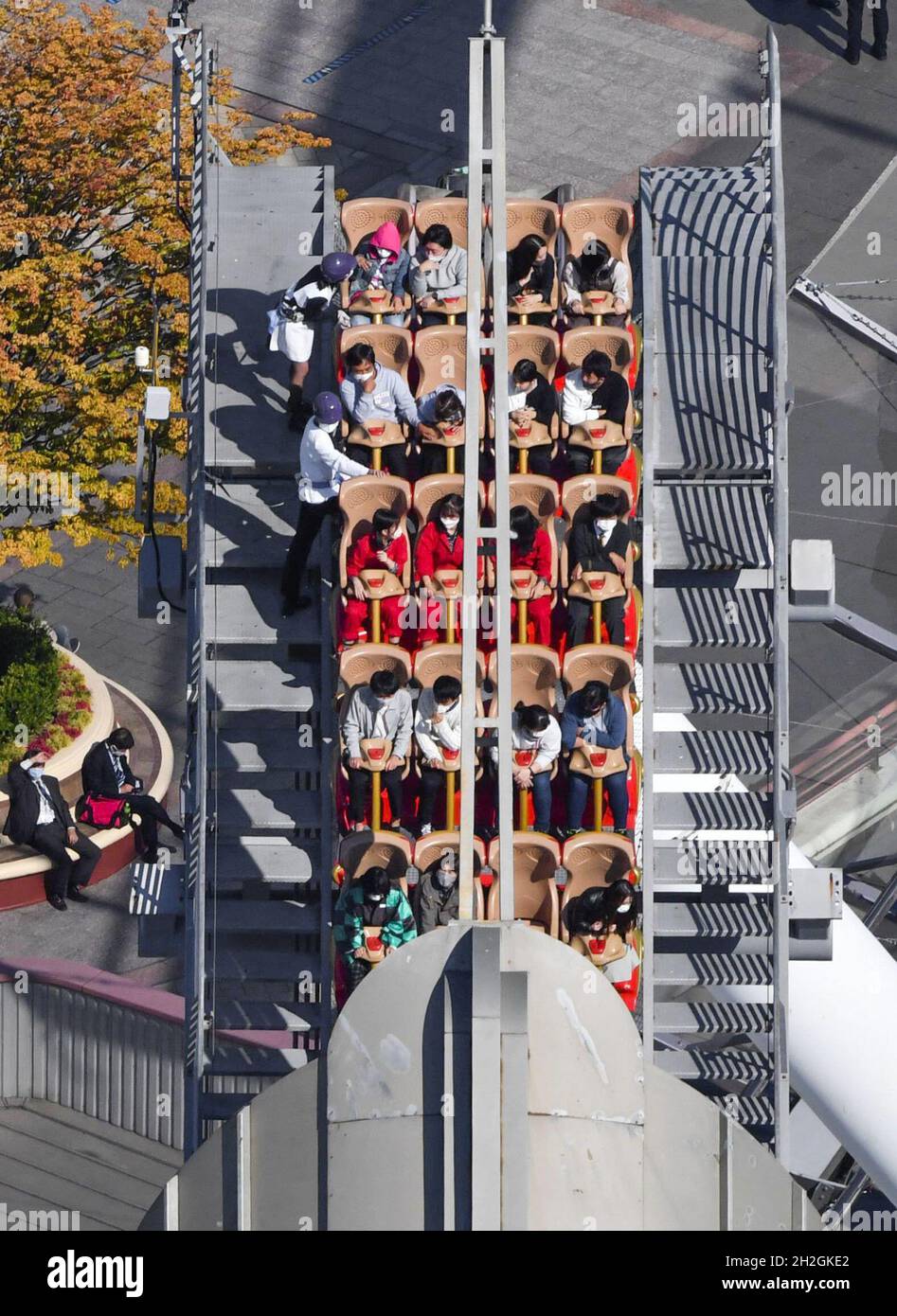 Universal studios osaka roller coaster hi-res stock photography and ...