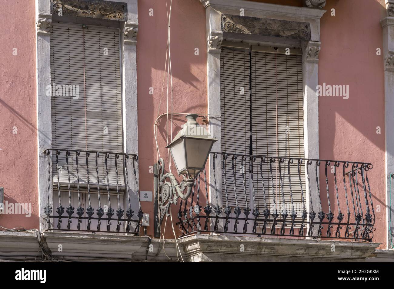 Architecture of Classical Building Facade on Old House. Exterior of ...