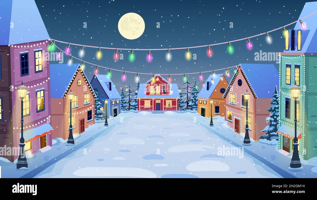 City in the evening tourism Stock Vector Images - Alamy