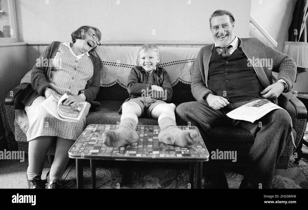 JUDI DENCH, CIARAN HINDS and JUDE HILL in BELFAST (2021), directed by ...