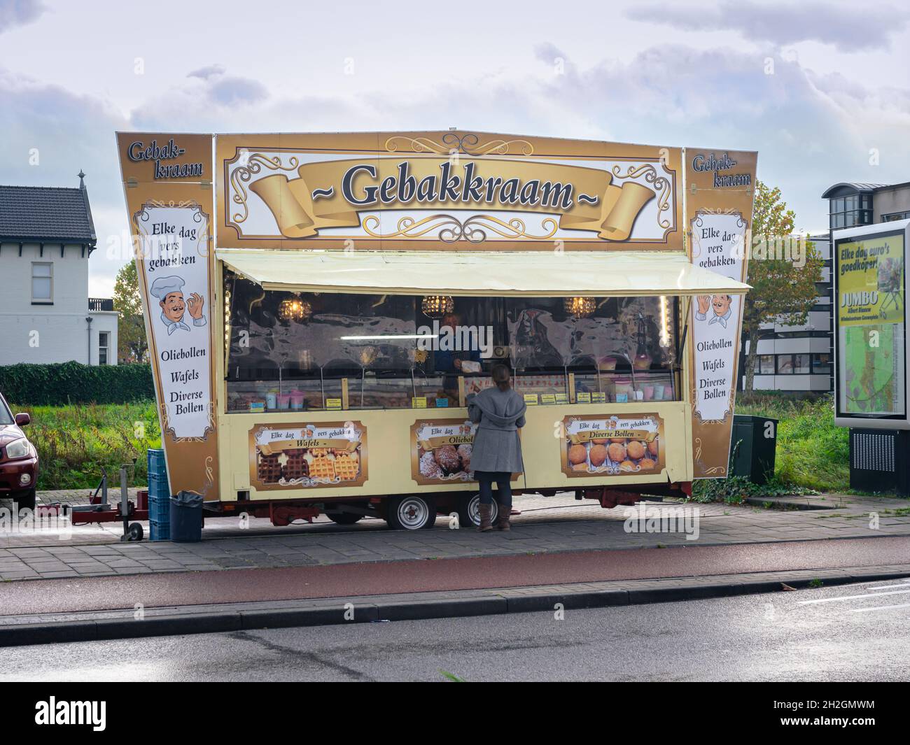 Dutch pastry stall hi-res stock photography and images - Alamy