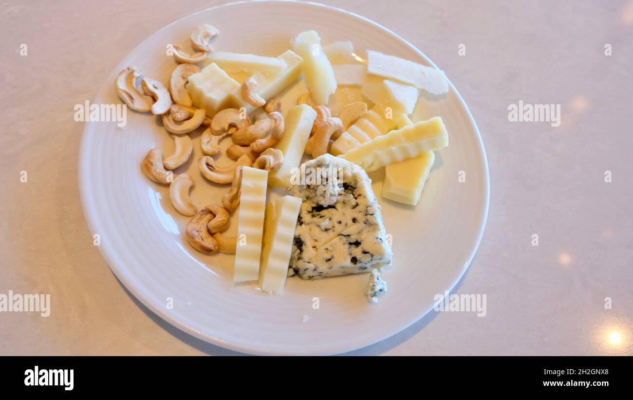 Assorted Cheese Plate Hilton Hotel Pattaya Beach Thailand at Central ...
