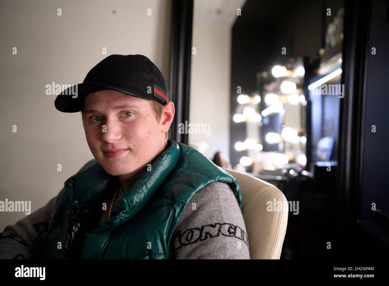 Rapper einar photographed in stockholm hi-res stock photography and ...