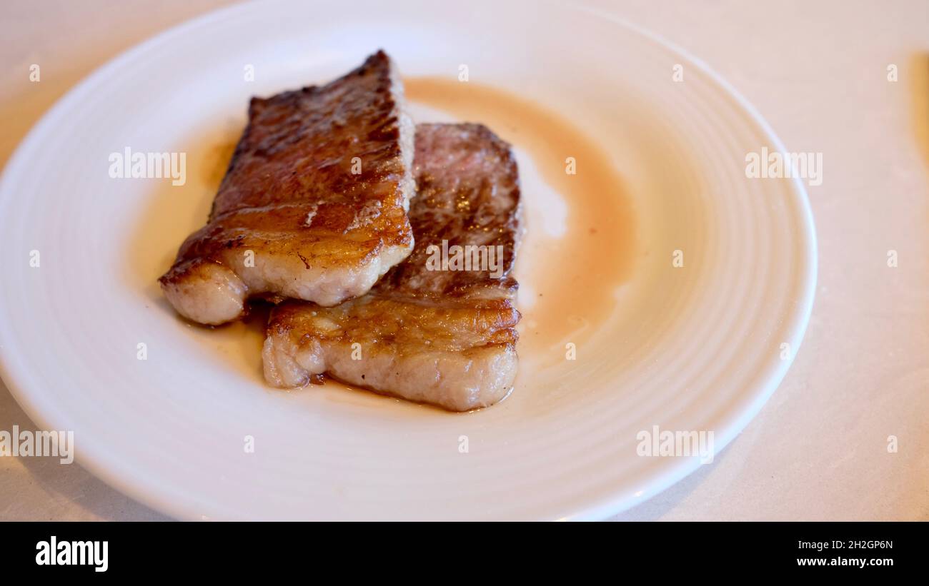 Steak Beef Meat Hilton Hotel Pattaya Beach Thailand at Central Pattaya ...