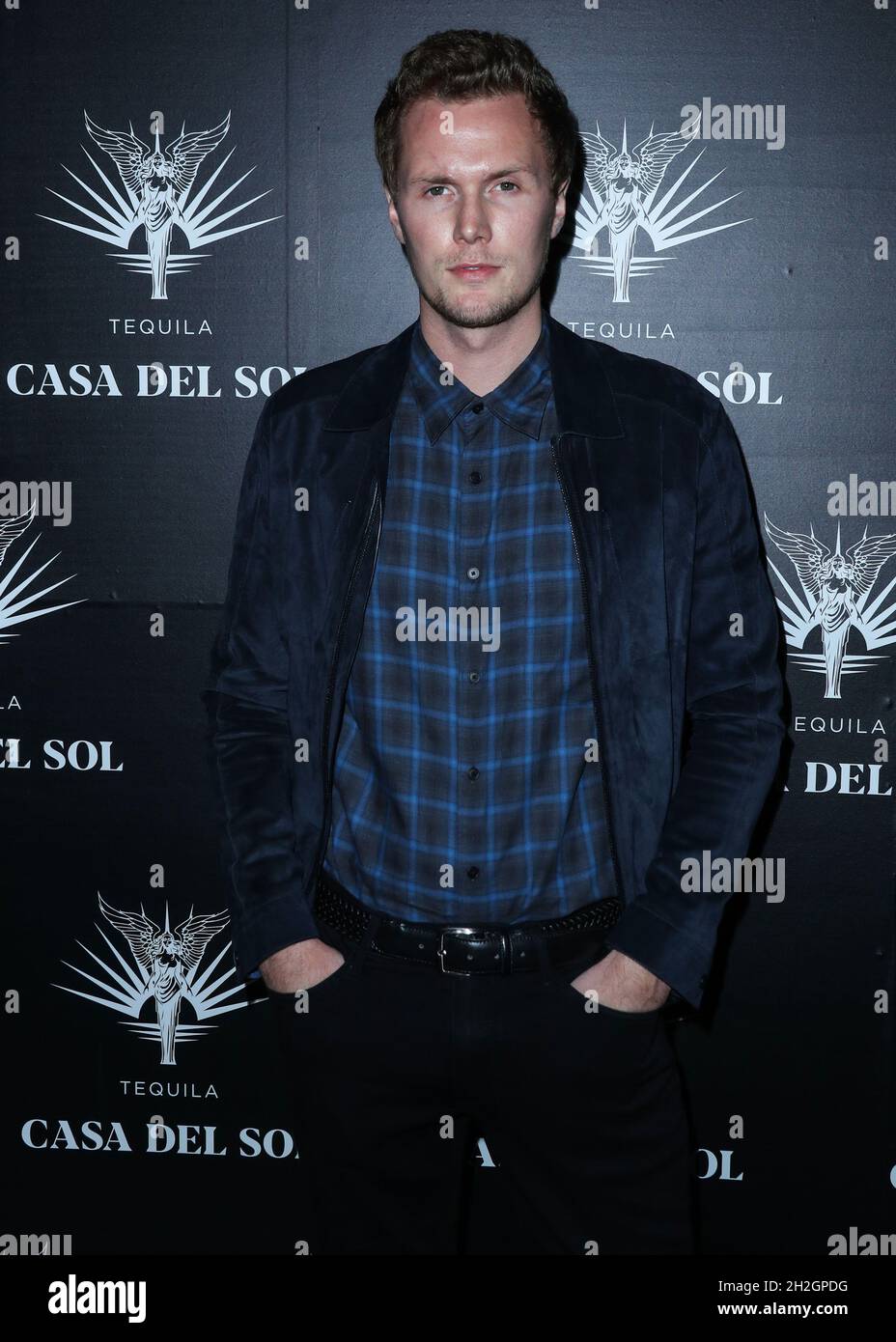 LOS ANGELES, CALIFORNIA, USA - OCTOBER 21: Barron Hilton II arrives at ...