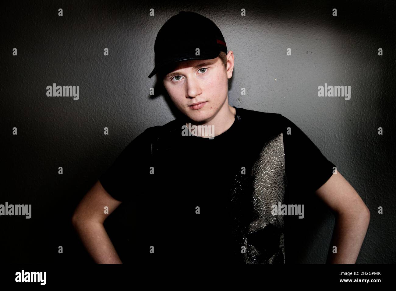 Swedish rapper einar photographed in stockholm hi-res stock photography ...
