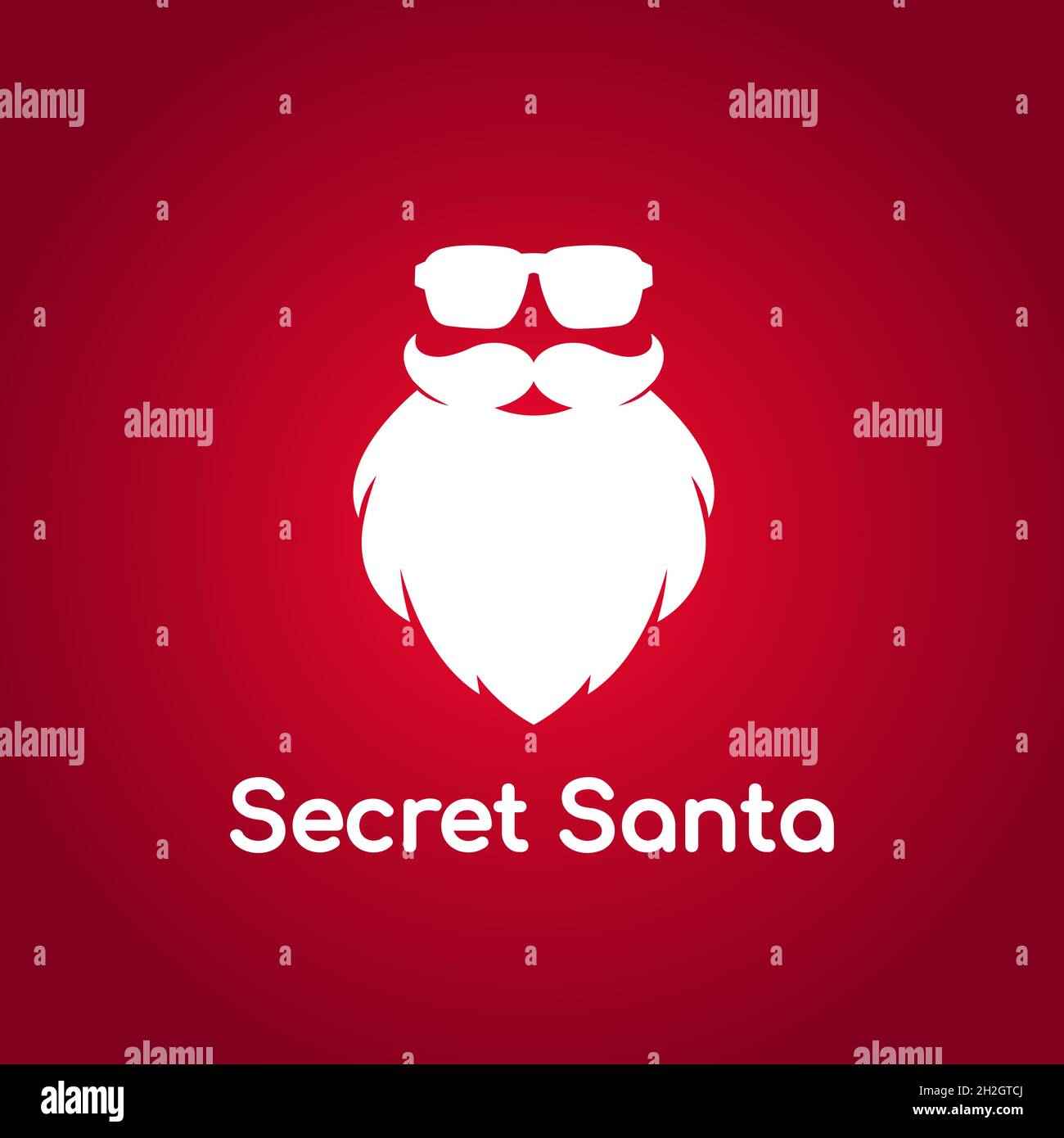 Secret santa party Stock Vector Images - Alamy