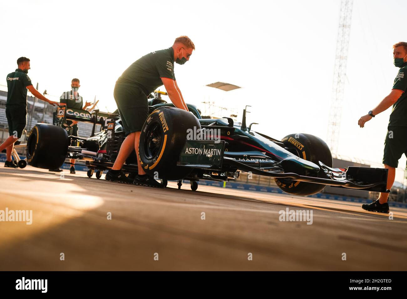 Austin, Texas, United States of America, 21/10/2021, Aston Martin F1 ...