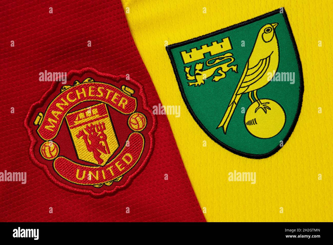 Norwich city football club logo hi-res stock photography and images - Alamy