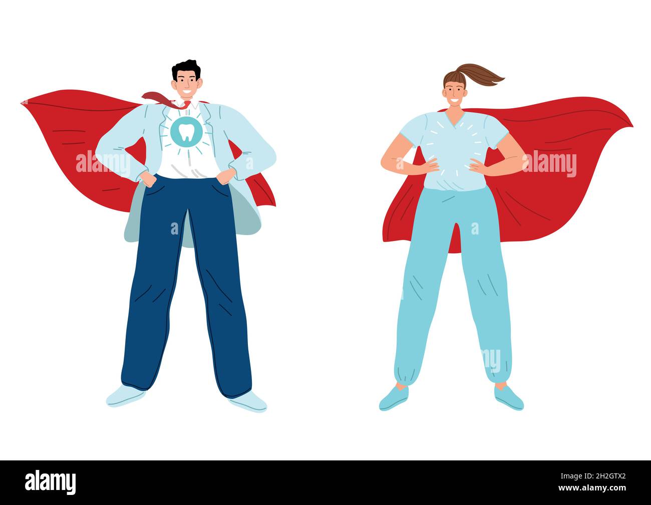Doctor super hero. Medic superhero. Fight pandemic of covid19 ...