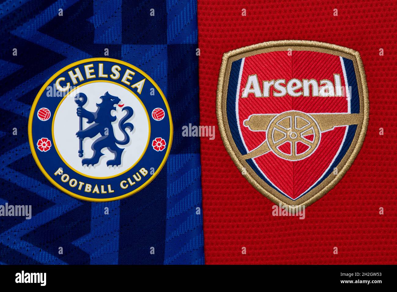 Chelsea and arsenal badge hi-res stock photography and images - Alamy