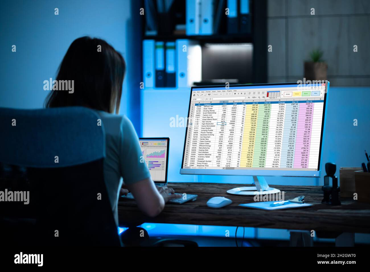 Software desktop hi-res stock photography and images - Alamy