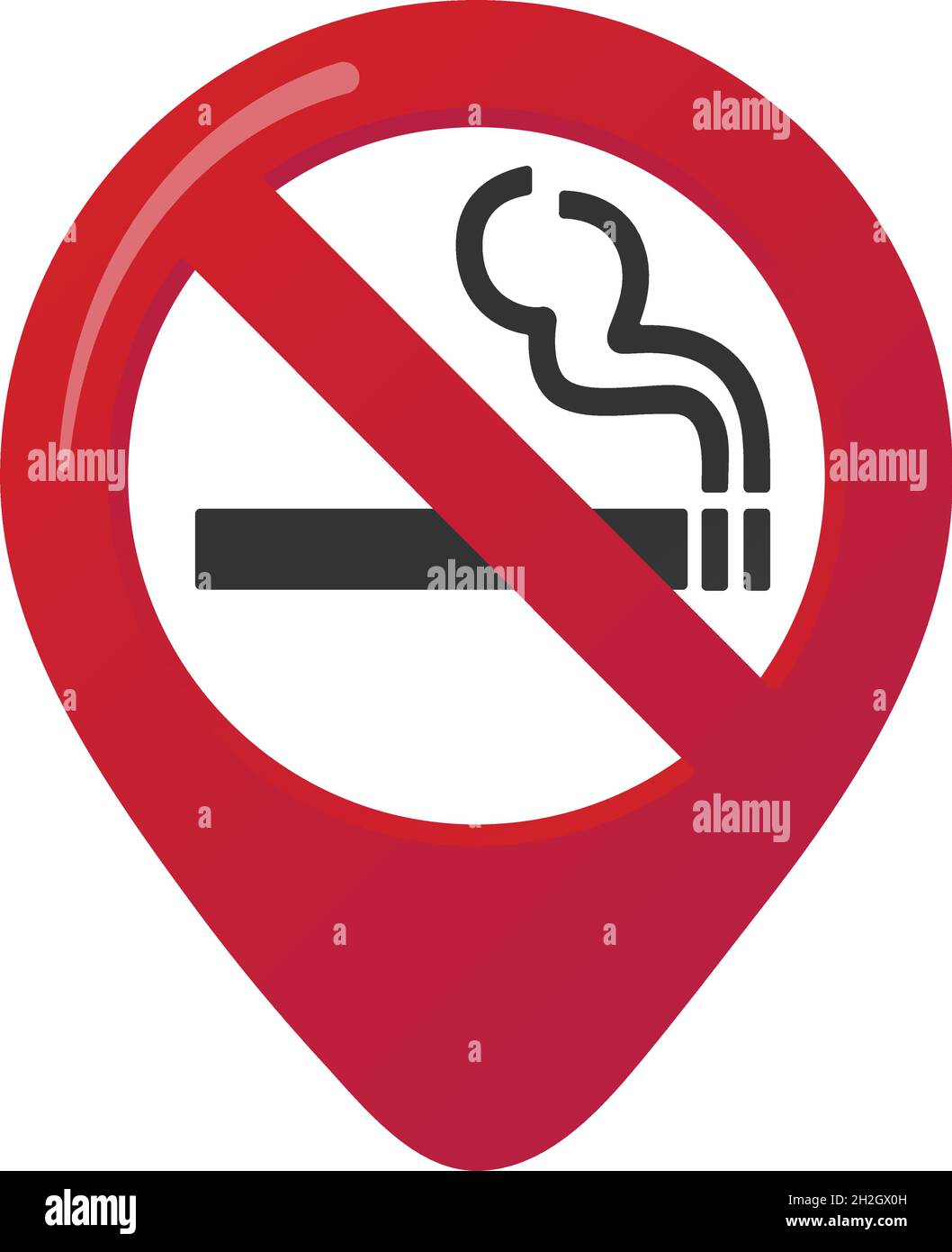 Smoking point Stock Vector Images - Alamy