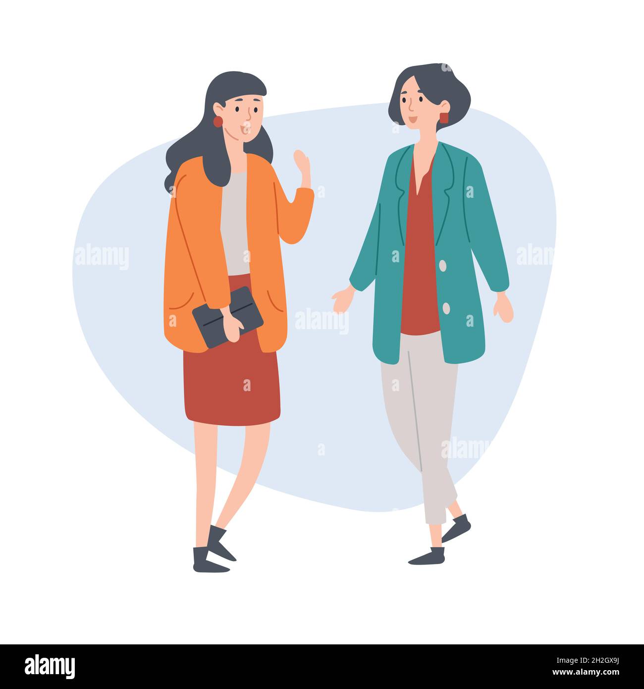 Two Animated Friends