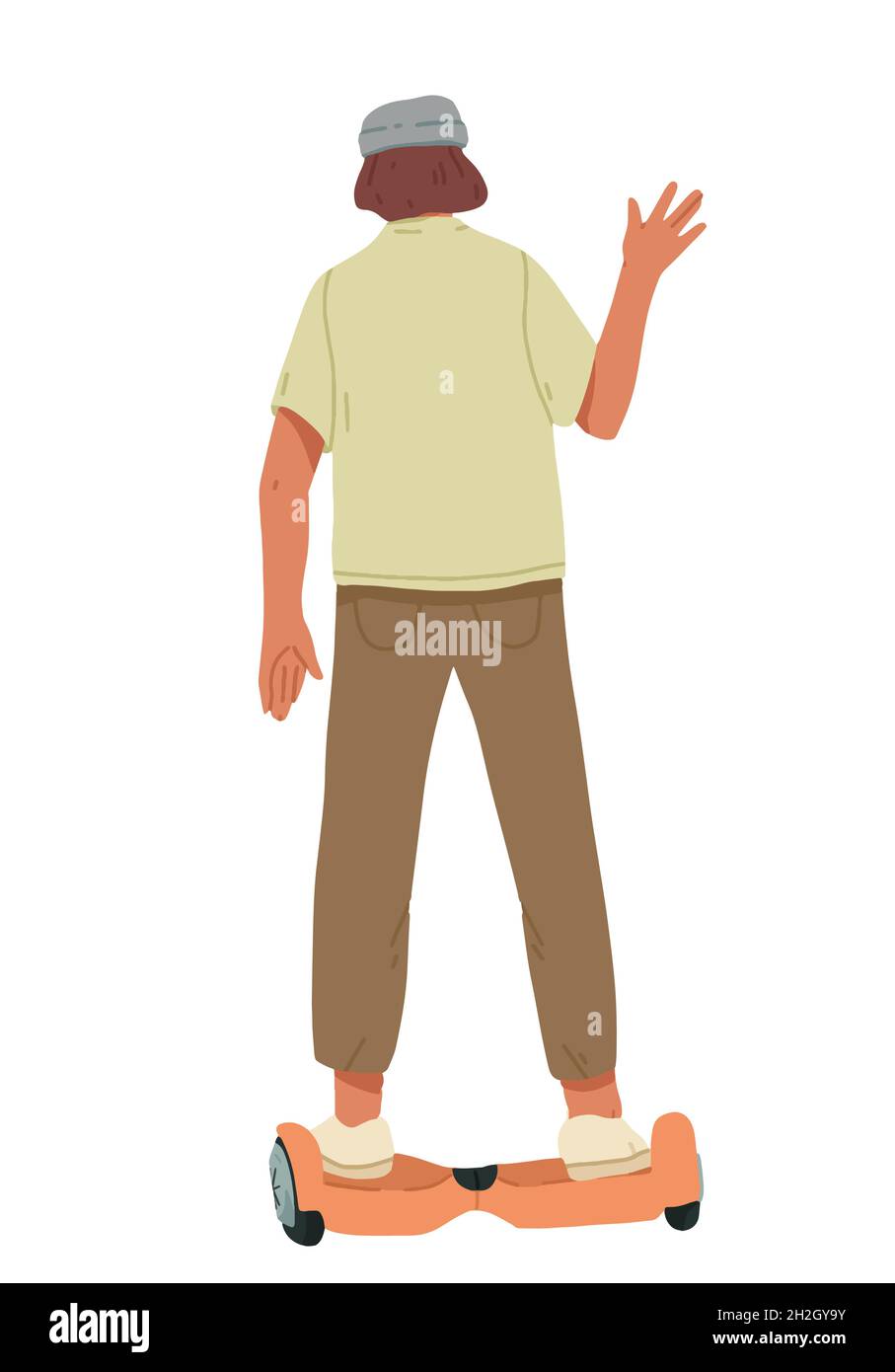 Man boy ride on Cut Out Stock Images & Pictures - Alamy