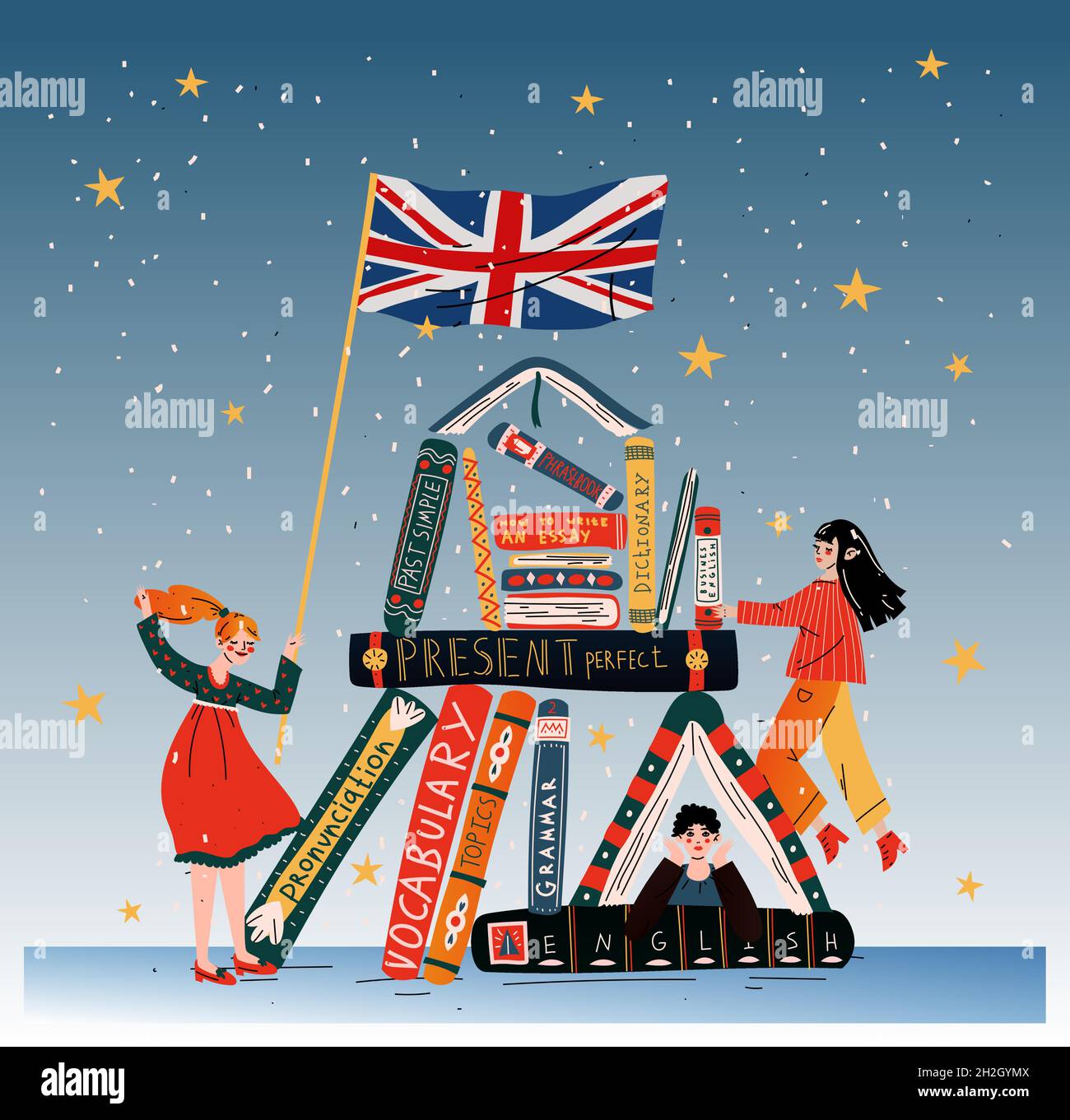 Woman evening class Stock Vector Images - Alamy