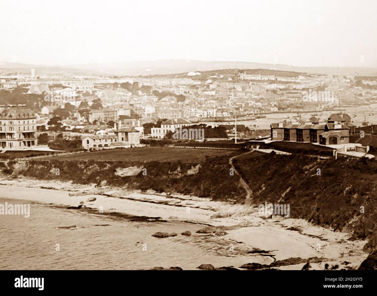Falmouth, Cornwall, Victorian period Stock Photo - Alamy