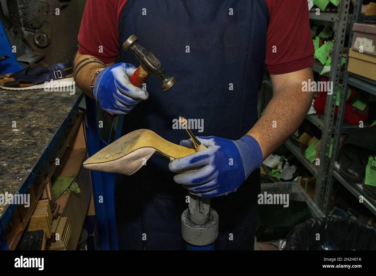 Master of shoe design hi-res stock photography and images - Alamy