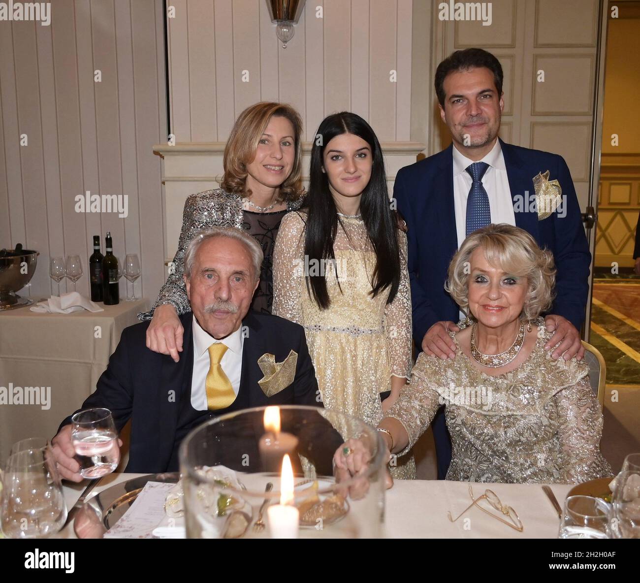 Milan, Italy. 22nd Oct, 2021. Milan, Italy Daniela Javarone with her ...