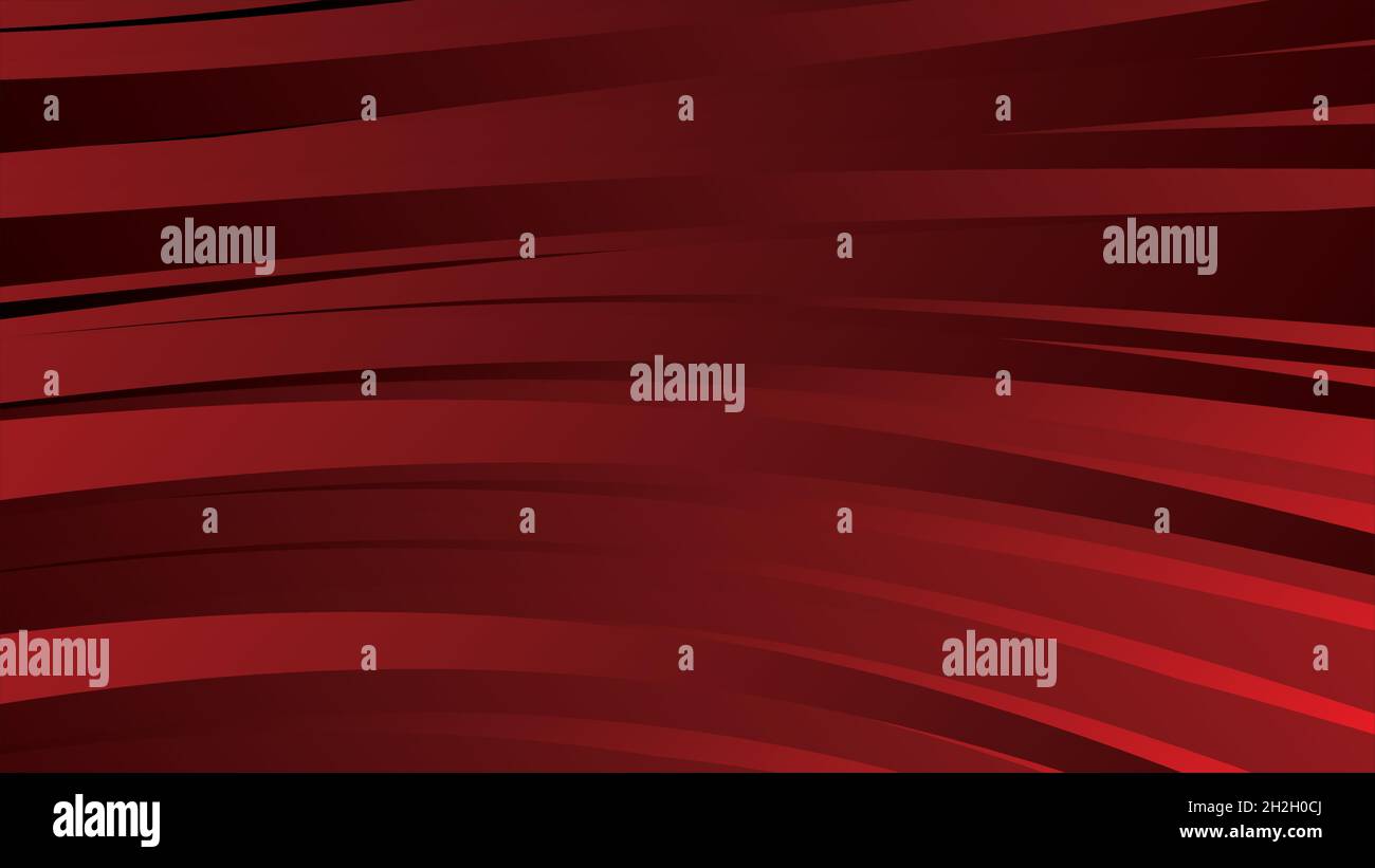 Modern colorful flow poster. Wave Liquid shape in red color background ...