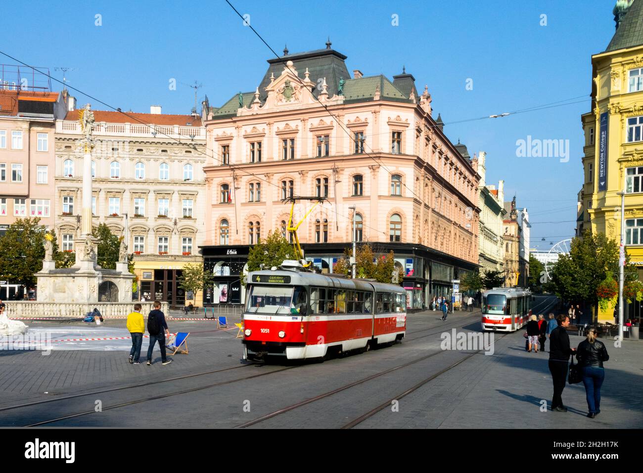 Old czech tram hi-res stock photography and images - Alamy