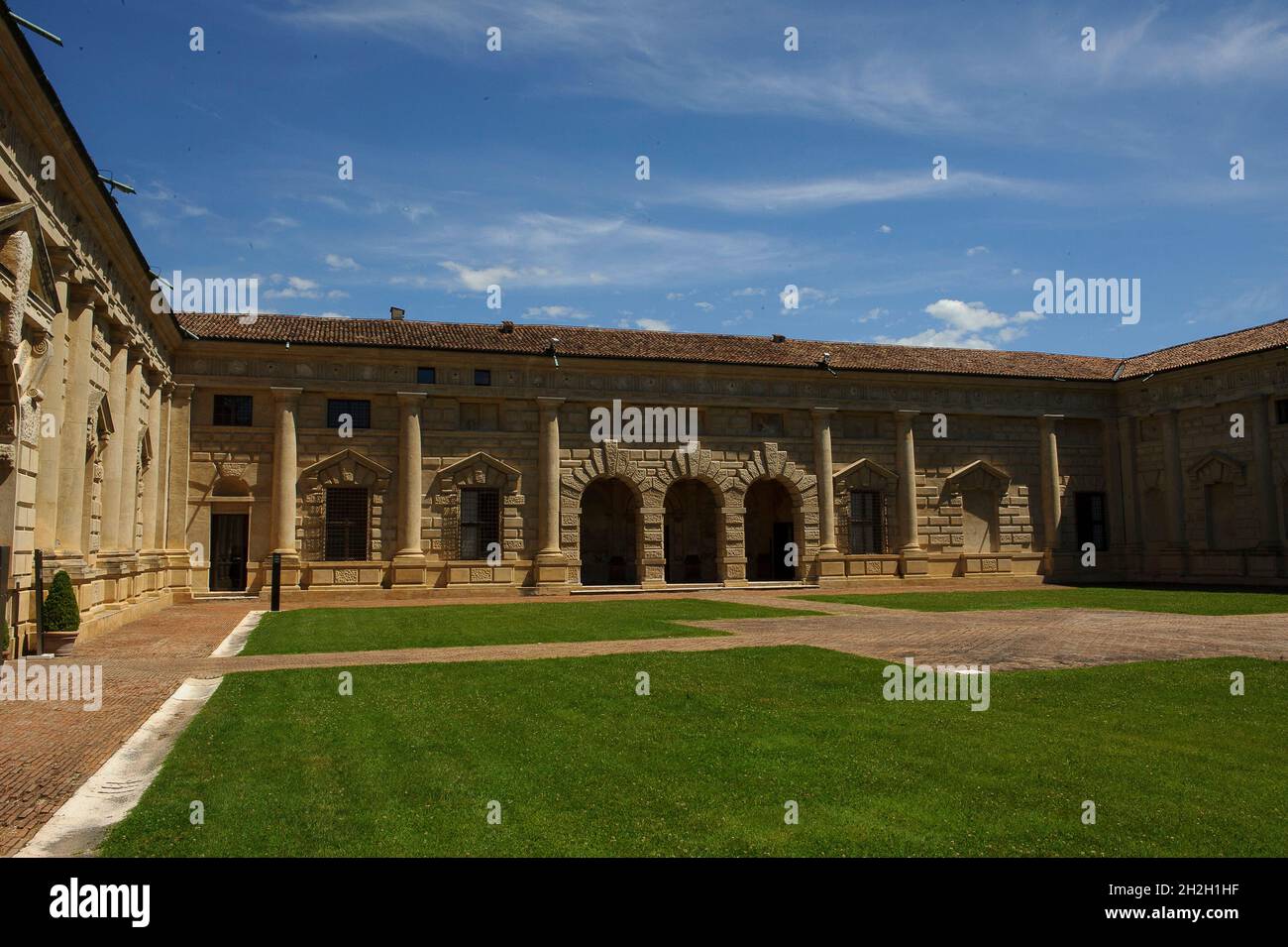 Lombardy mantova palazzo te built hi-res stock photography and images ...
