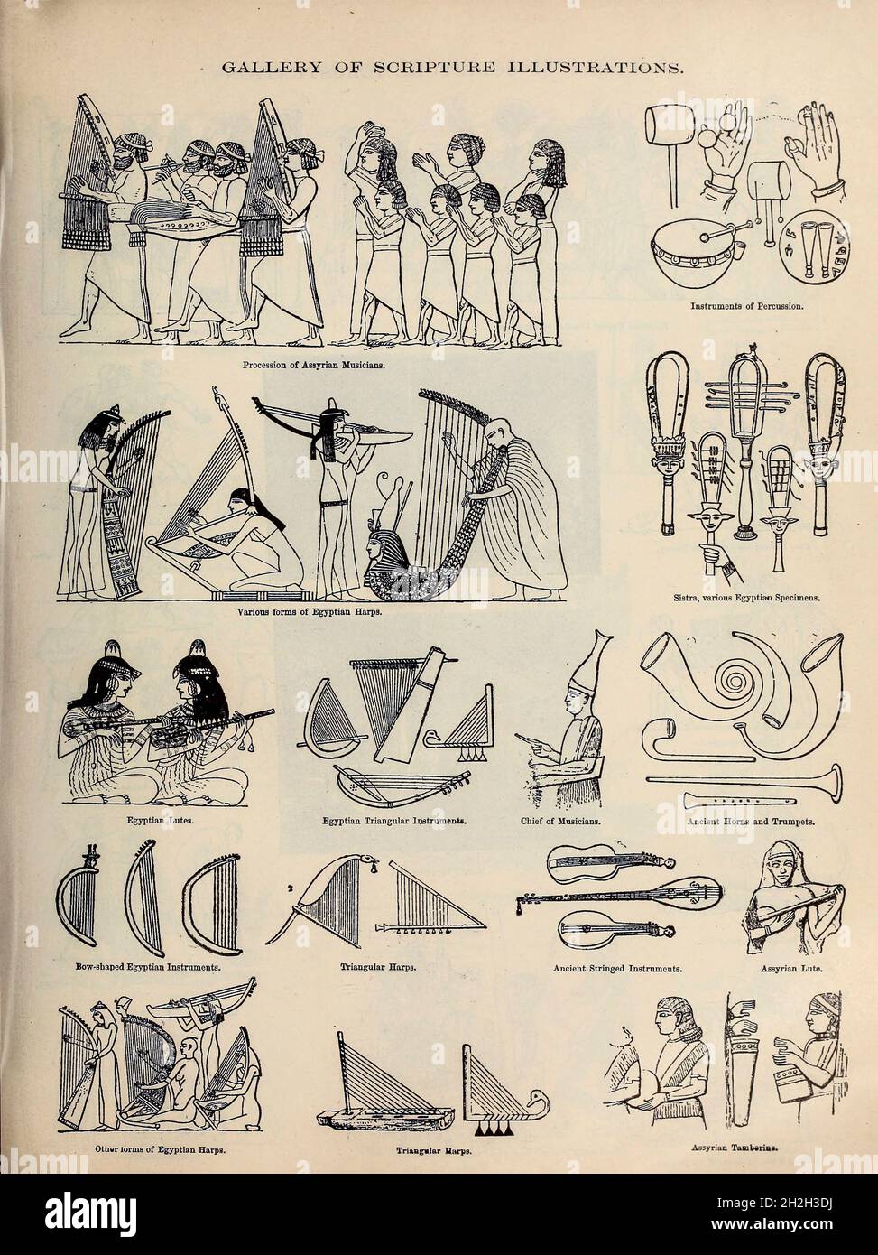 Gallery of Scripture Illustrations of Biblical Lifestyle from ' The ...