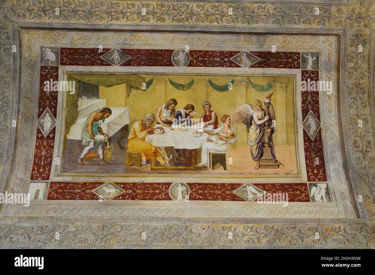 Europe, Italy, Lombardy, Palazzo Te built in 1525 in Mantua Stock Photo ...