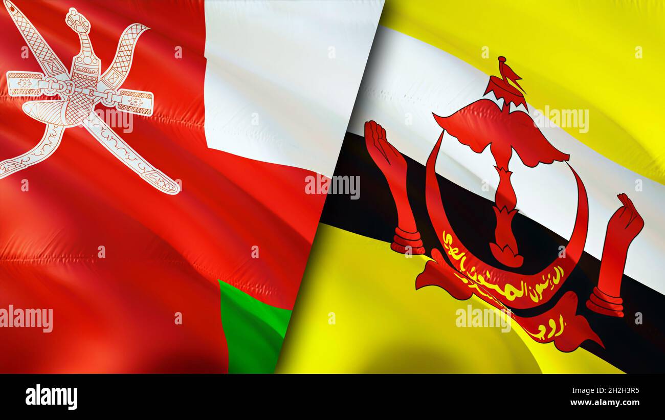 Brunei oman flag hi-res stock photography and images - Alamy