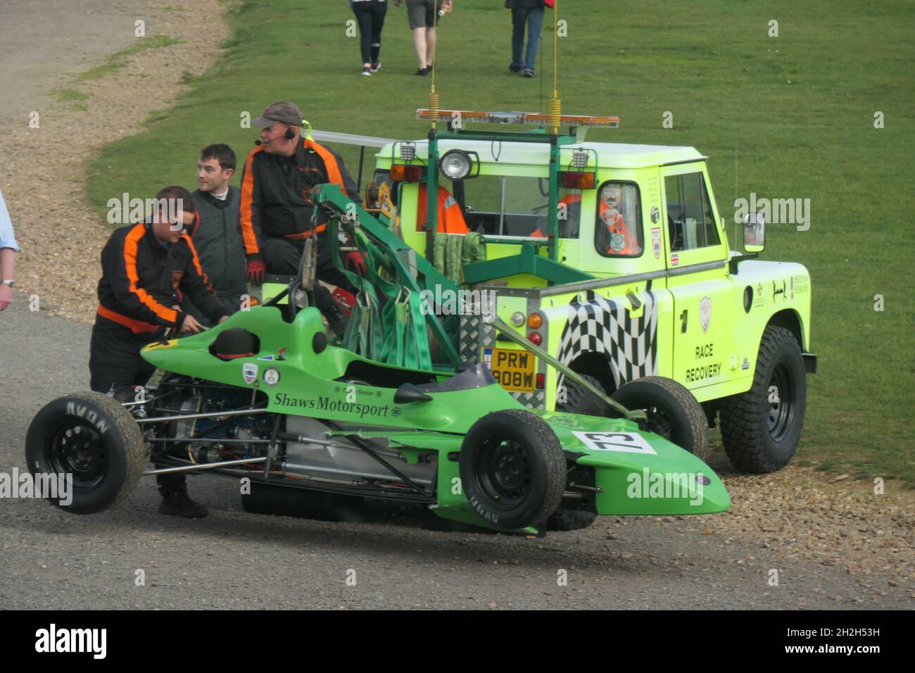 Silverstone motor racing circuit Northamptonshire UK Stock Photo - Alamy