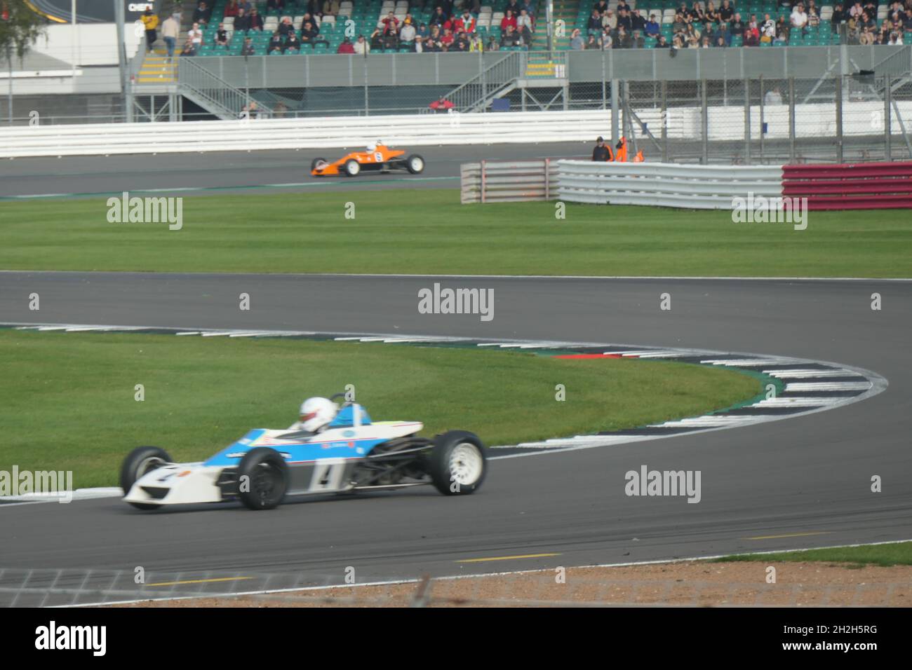 Silverstone motor racing circuit Northamptonshire UK Stock Photo - Alamy