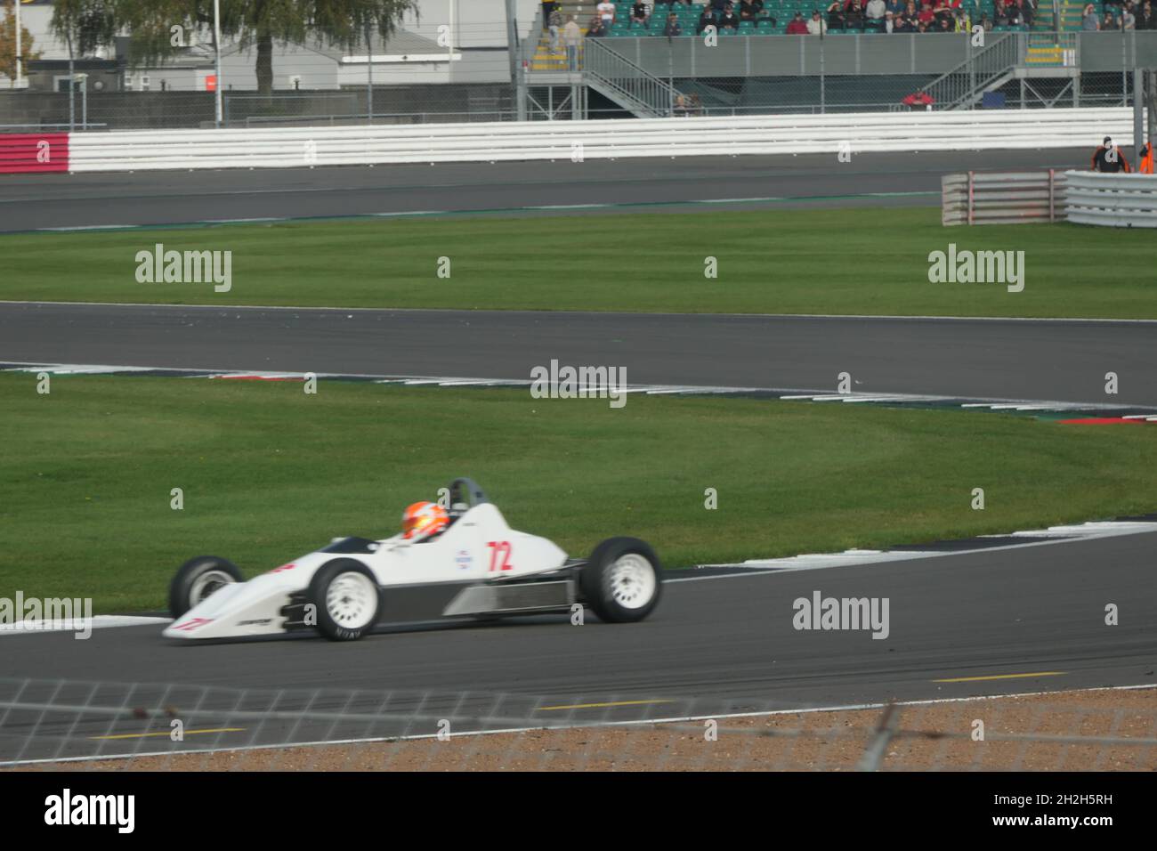 Silverstone motor racing circuit Northamptonshire UK Stock Photo - Alamy