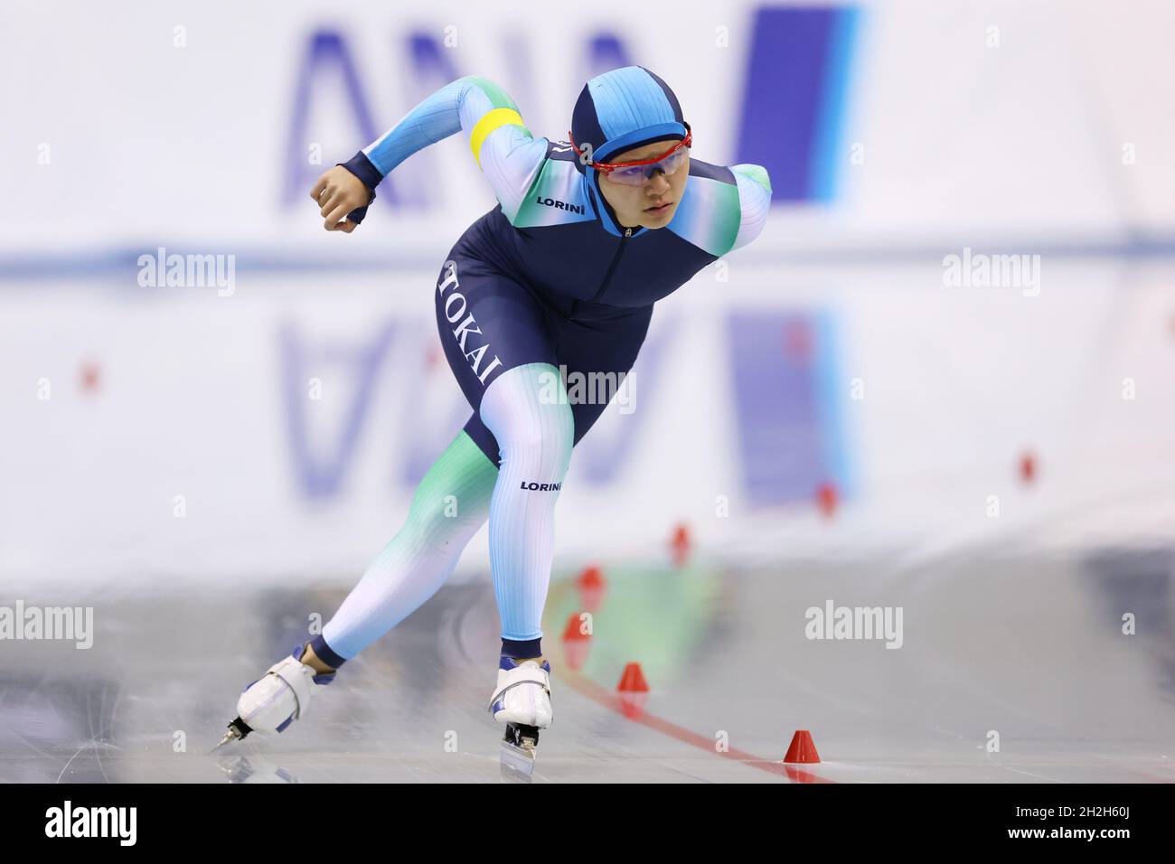 Nagano, Japan. 22nd Oct, 2021. Anna Kondo Speed Skating : The 28th All ...
