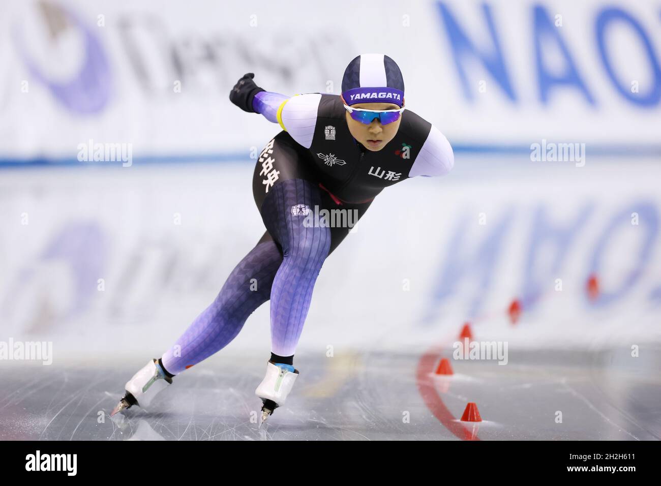 Nagano, Japan. 22nd Oct, 2021. Mio Takahashi Speed Skating : The 28th ...