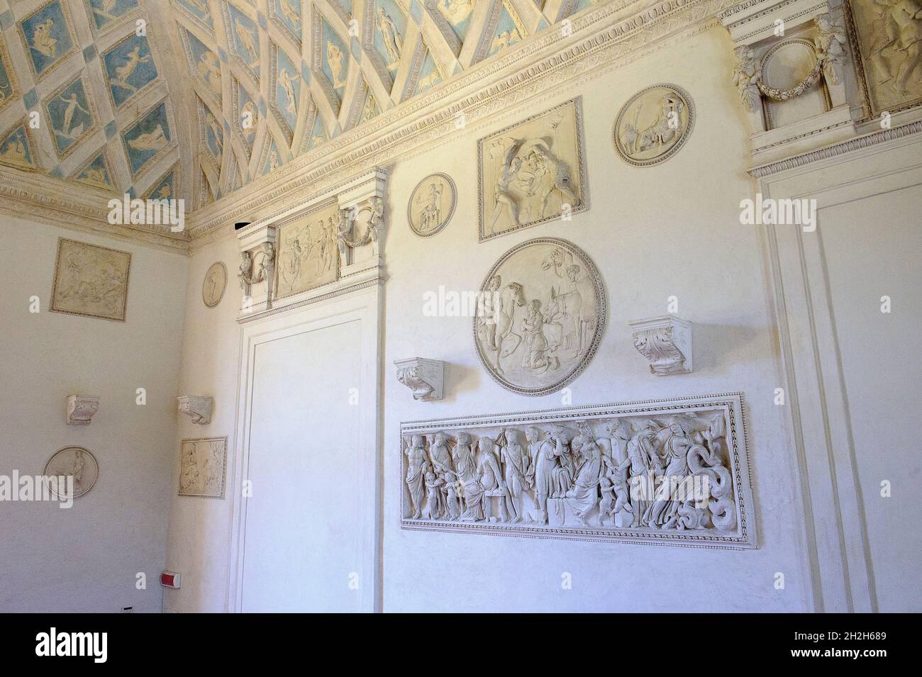 Europe, Italy, Lombardy, Palazzo Te built in 1525 in Mantua Stock Photo ...
