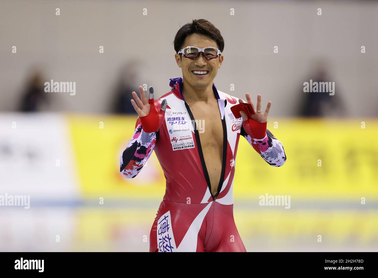 Nagano, Japan. 22nd Oct, 2021. Joji Kato Speed Skating : The 28th All ...