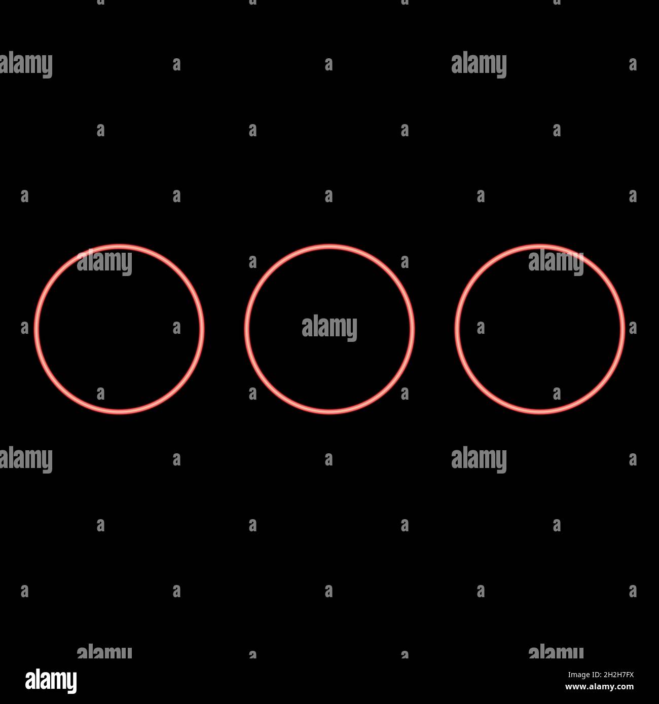 Neon sign continue red color vector illustration flat style light image ...