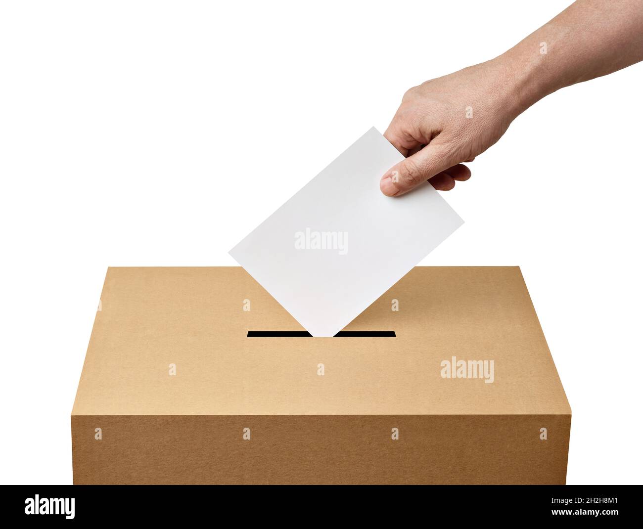 Ballot box hand hi-res stock photography and images - Alamy